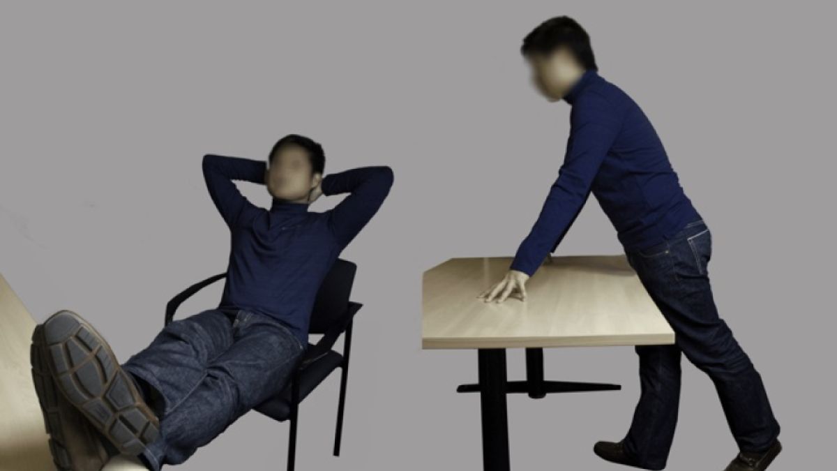 superhero stance study