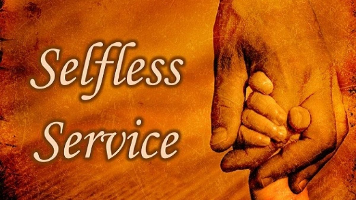 selfless charity