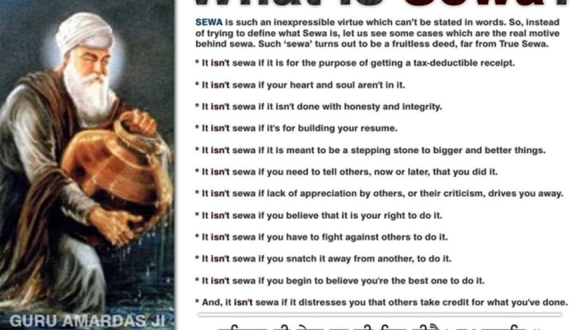 selfless acts examples