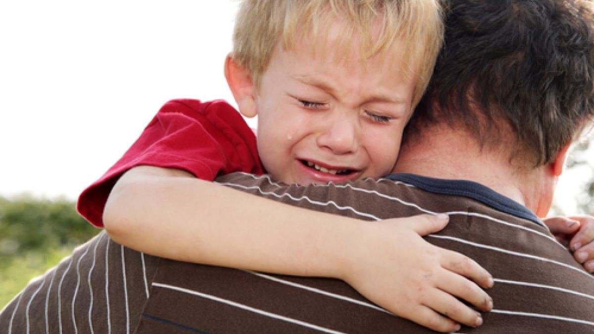 misbehaving children called