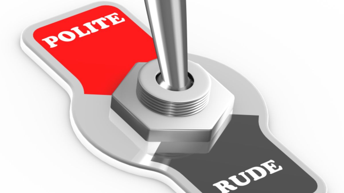 impolite behavior examples