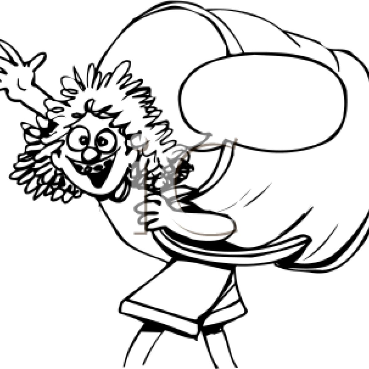 fat woman coloring pages