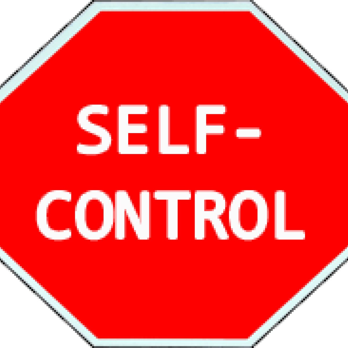 self control signs