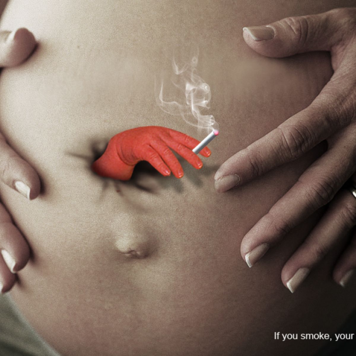 pregnancy cigarette