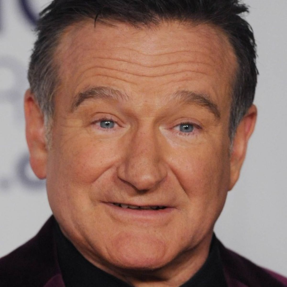 robin williams face shape