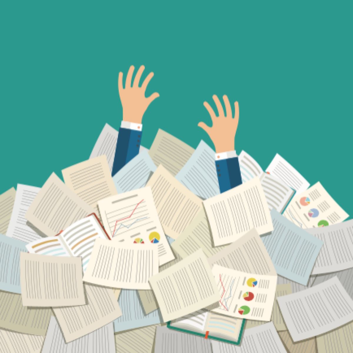 too much information to process