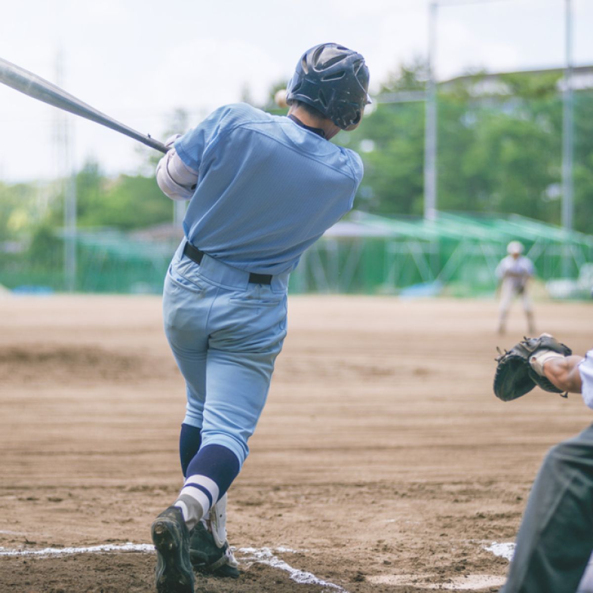 people playing baseball