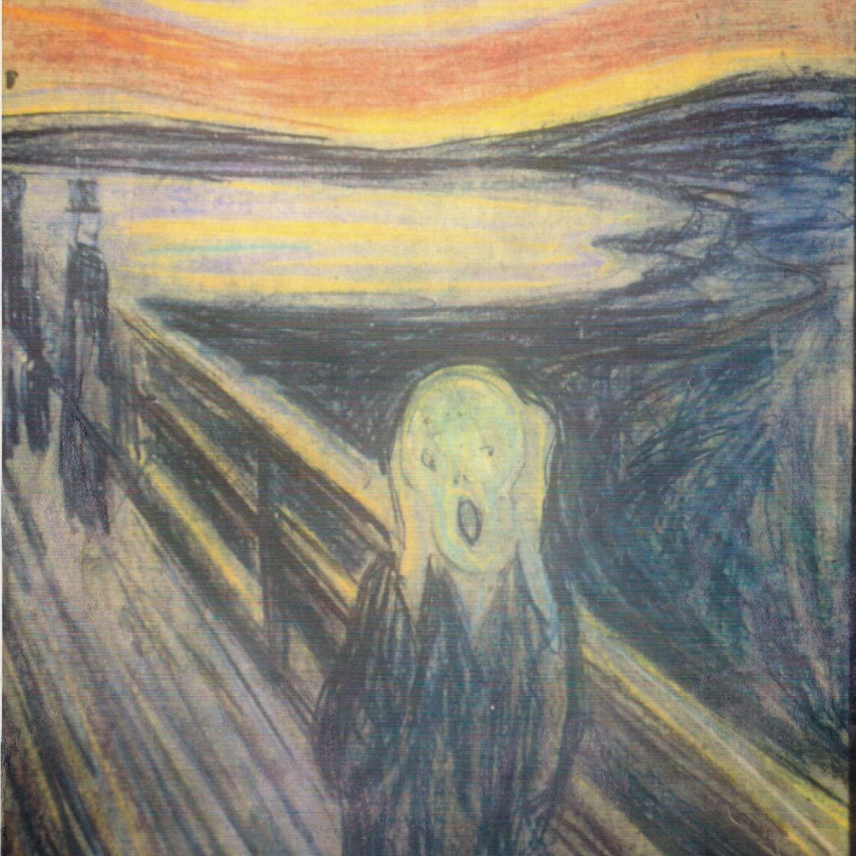 Edvard Munch The Scream Original 1893 The Scream (painting By Edvard