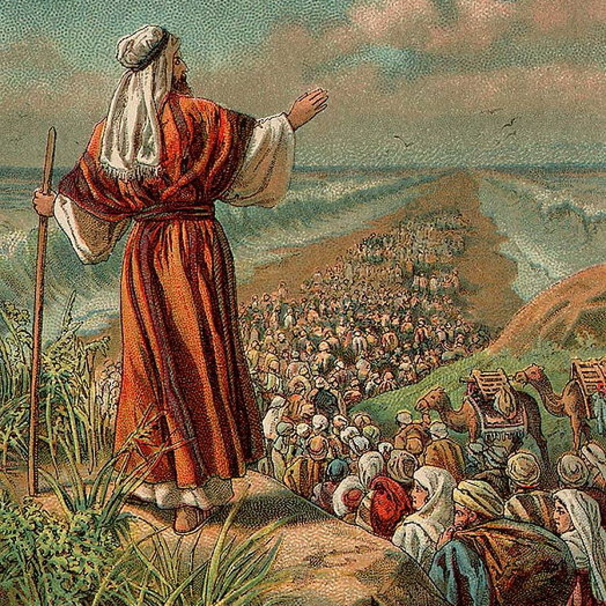 did moses throw the ten commandments