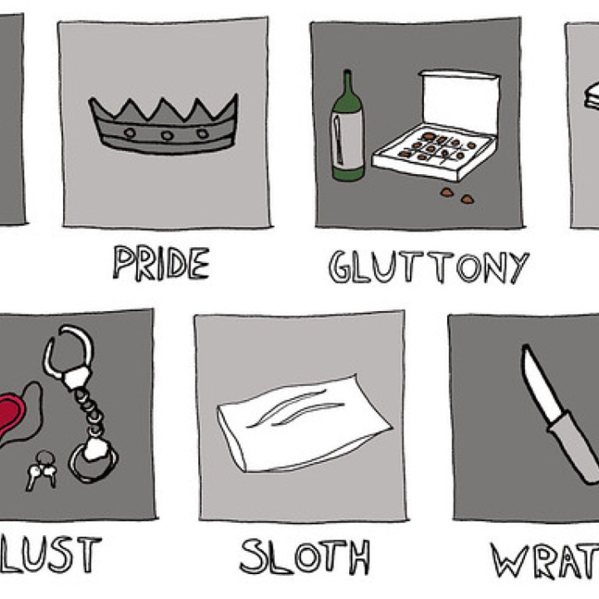 gluttony sin examples