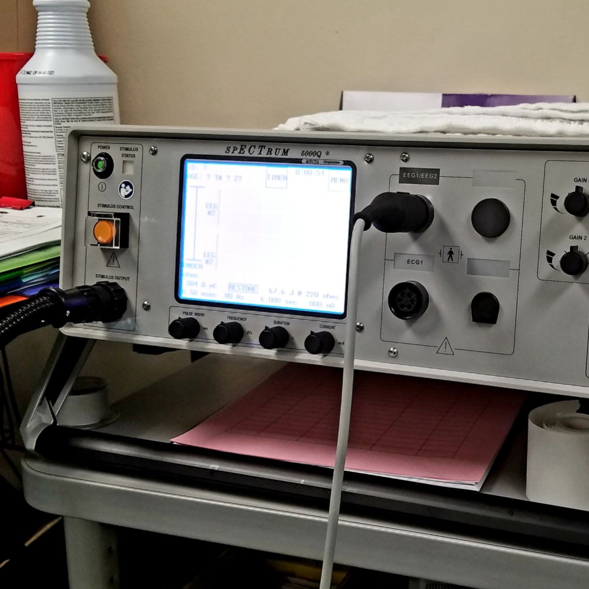 electroshock therapy table