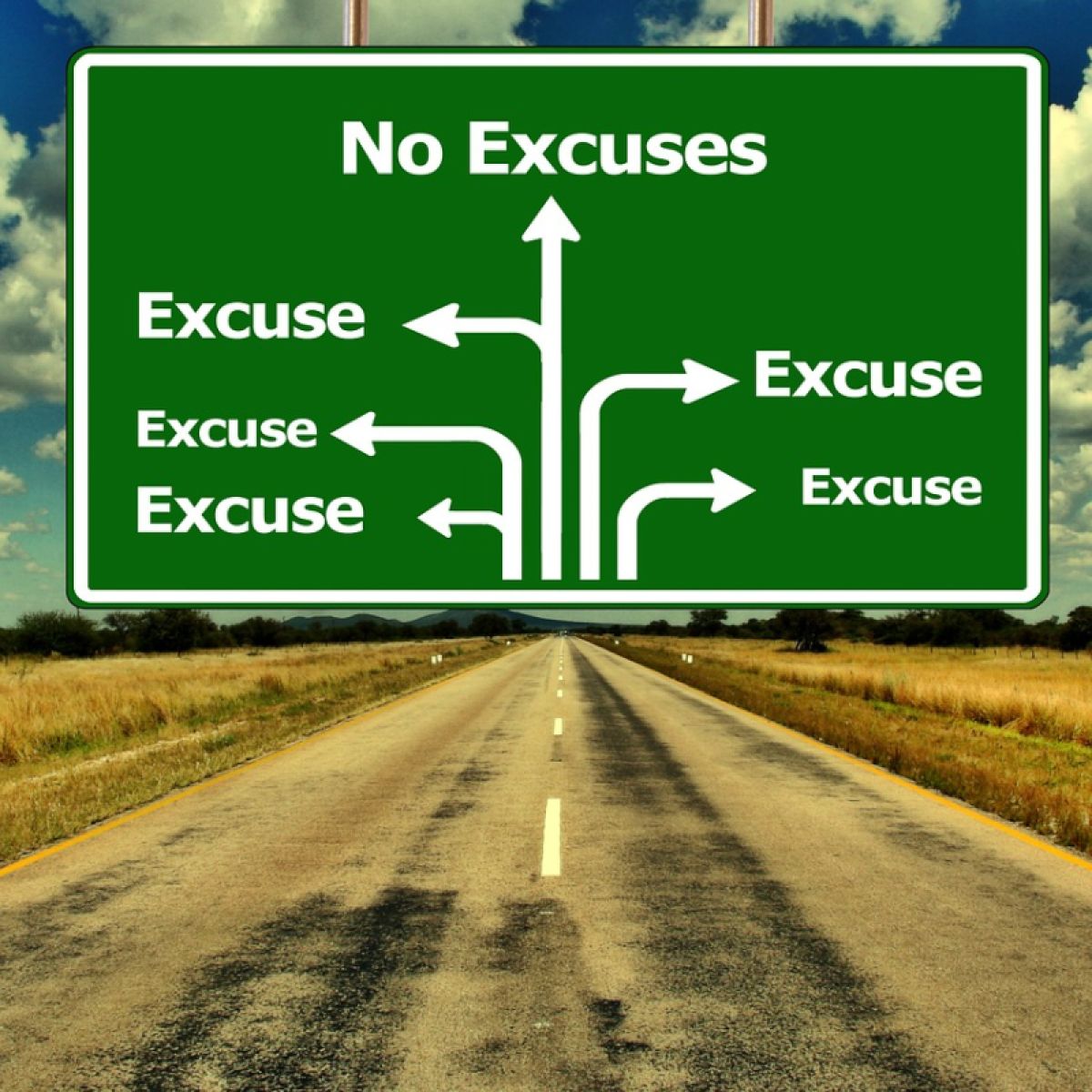 making excuses example