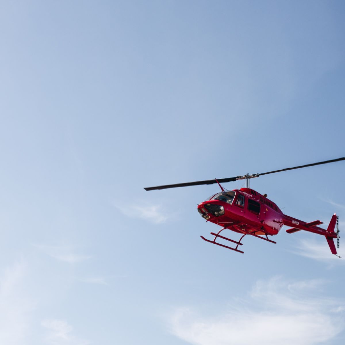 helicopter perspective