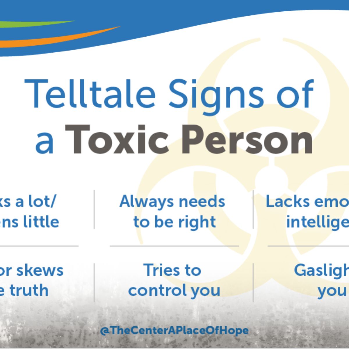 Toxic Signs In A Man