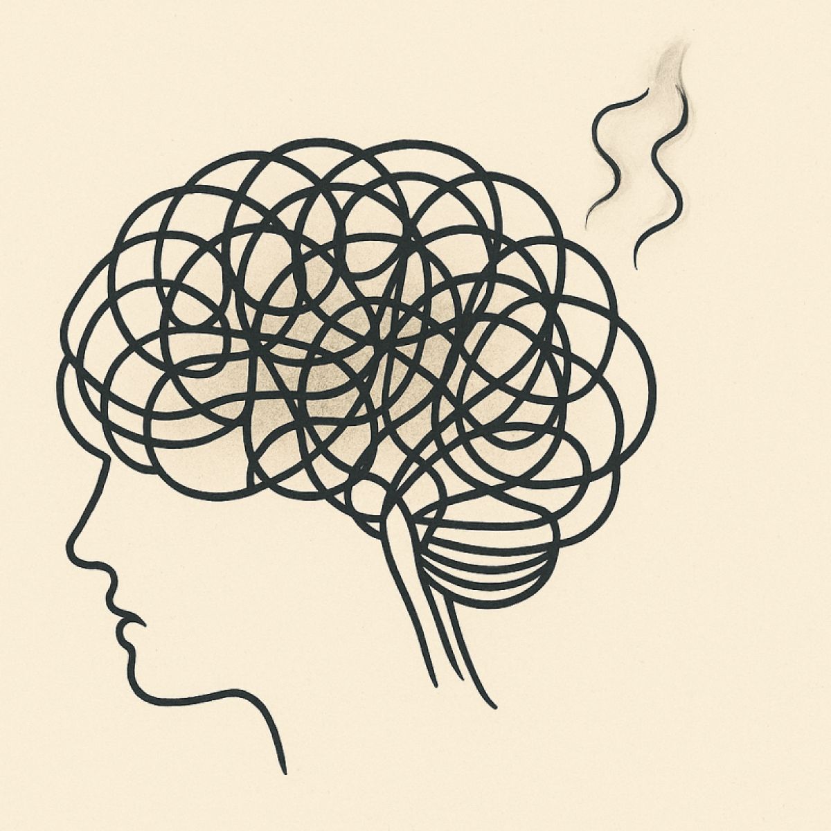 drawing overthinking