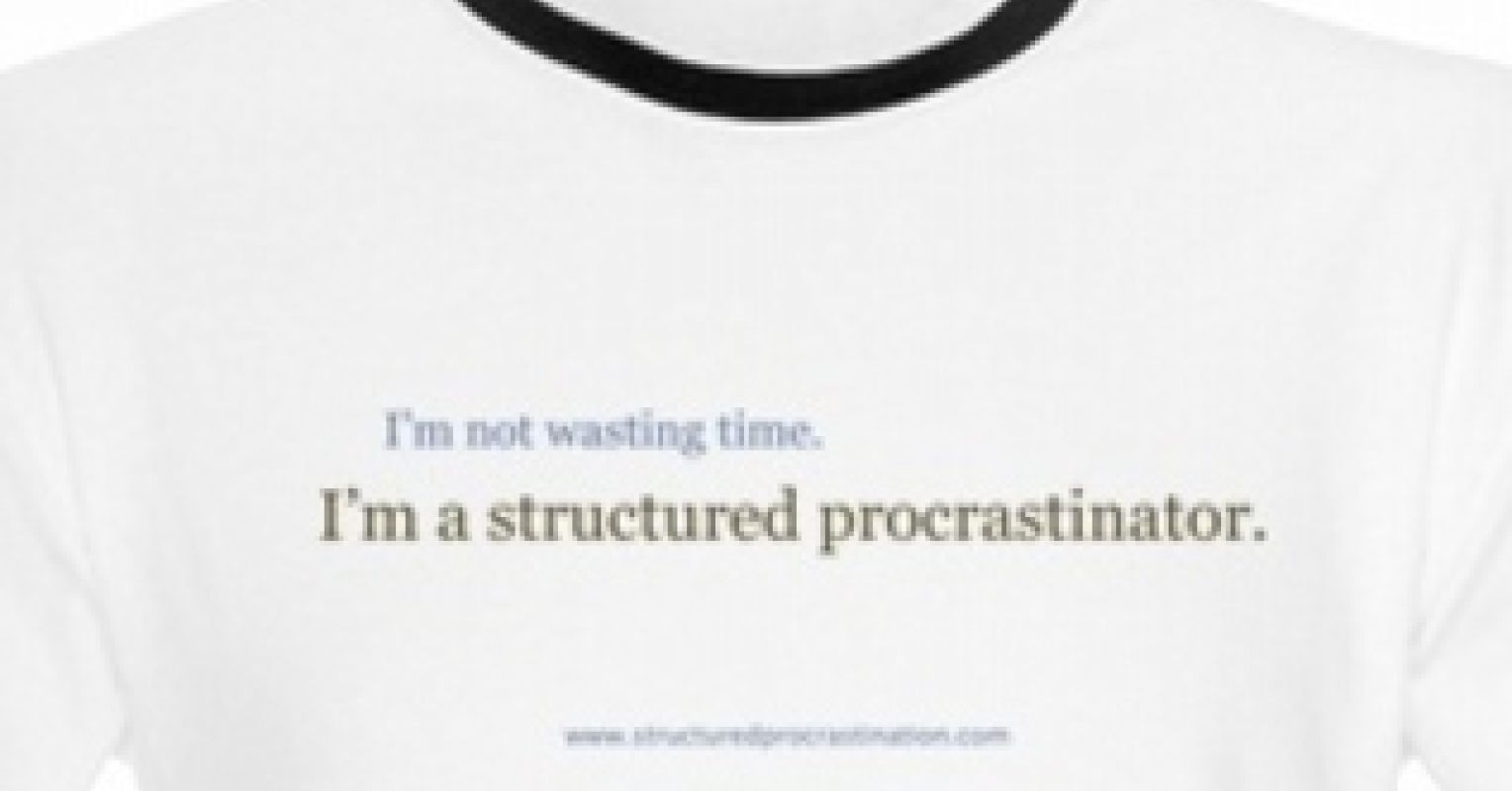 Structured Procrastination: When All Else Fails | Psychology Today