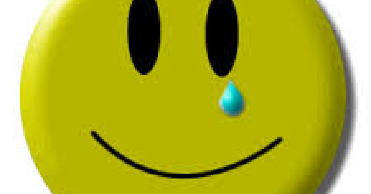 crying smilling face