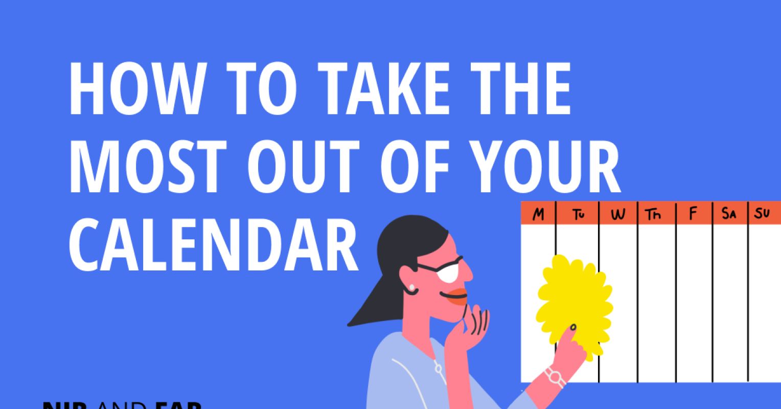 How to Get the Most Out of Your Calendar | Psychology Today