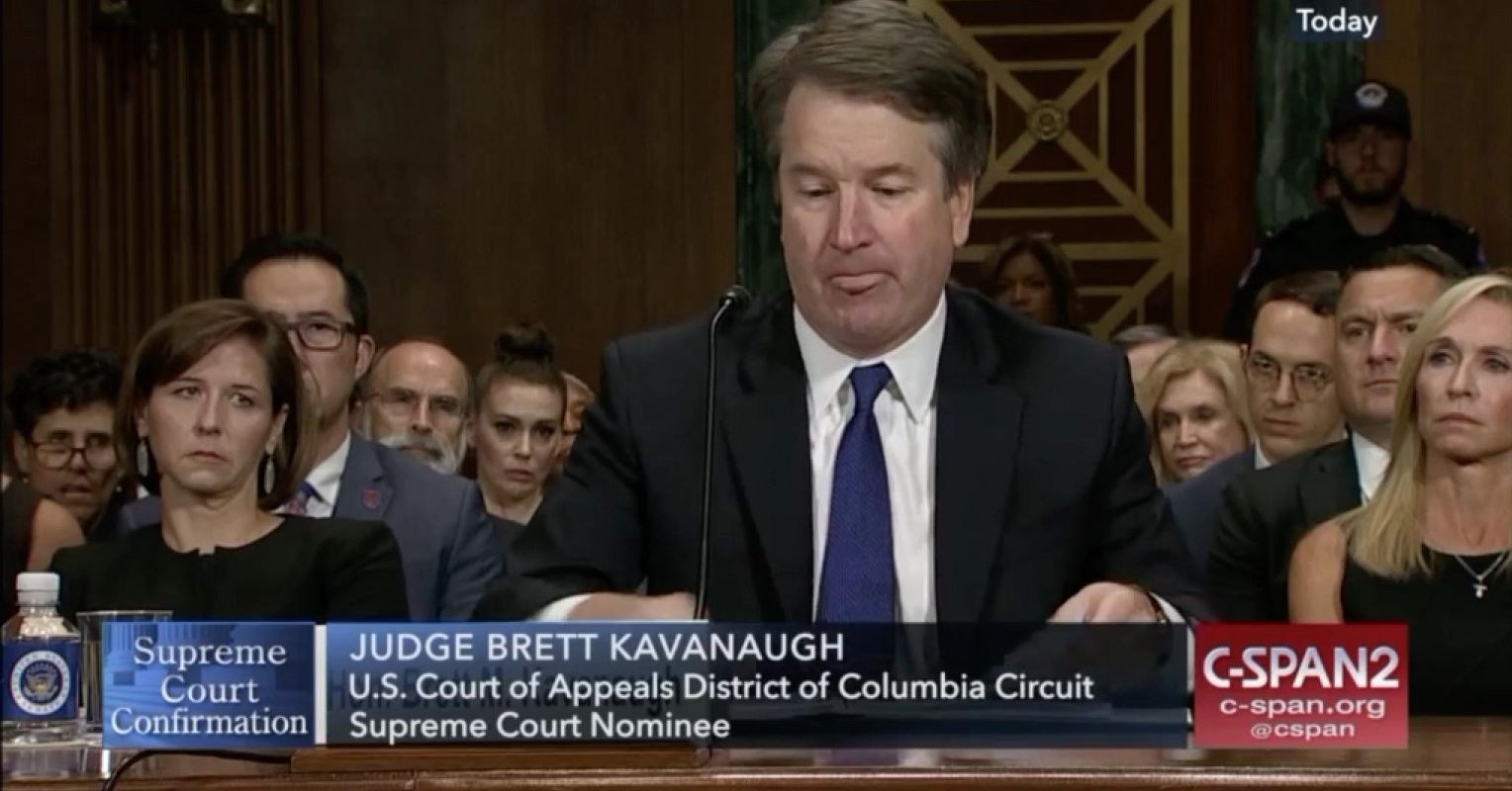 Seeing Kavanaugh's Testimony: Contempt, Distaste and Regret ...