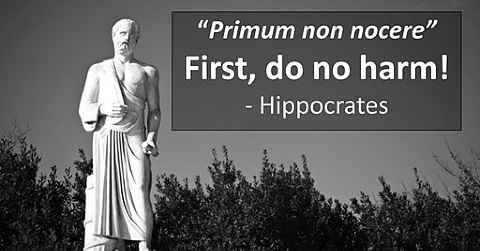 “First Do No Harm” | Psychology Today