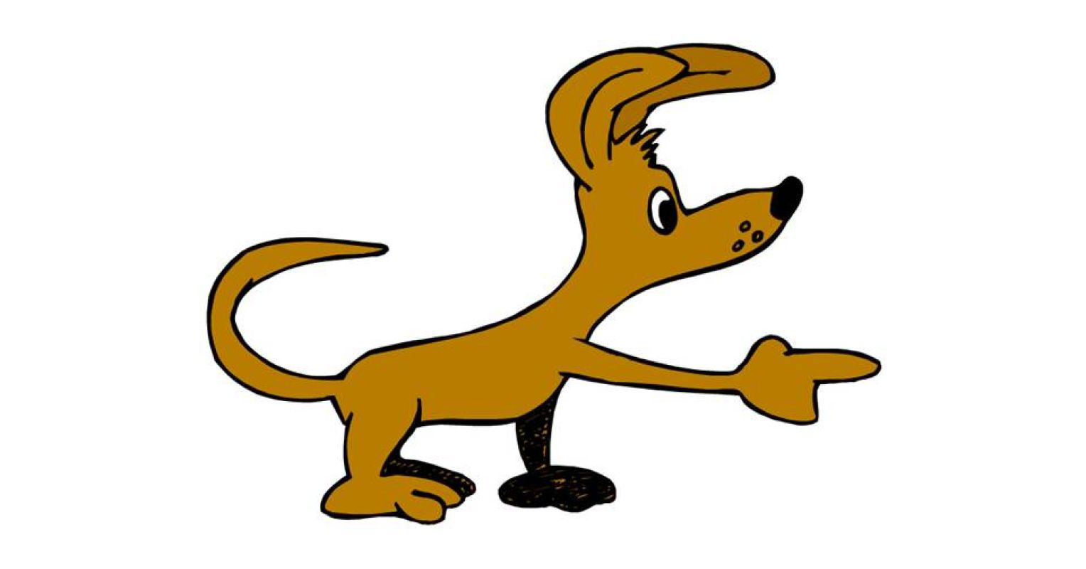 Lassie Go Get Help Cartoon Clipart