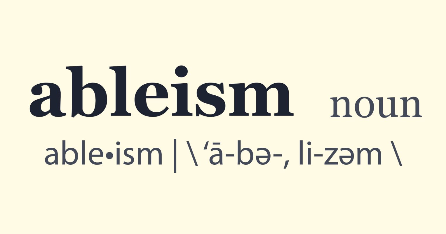 What Is Ableism? A Social Psychological Perspective | Psychology Today
