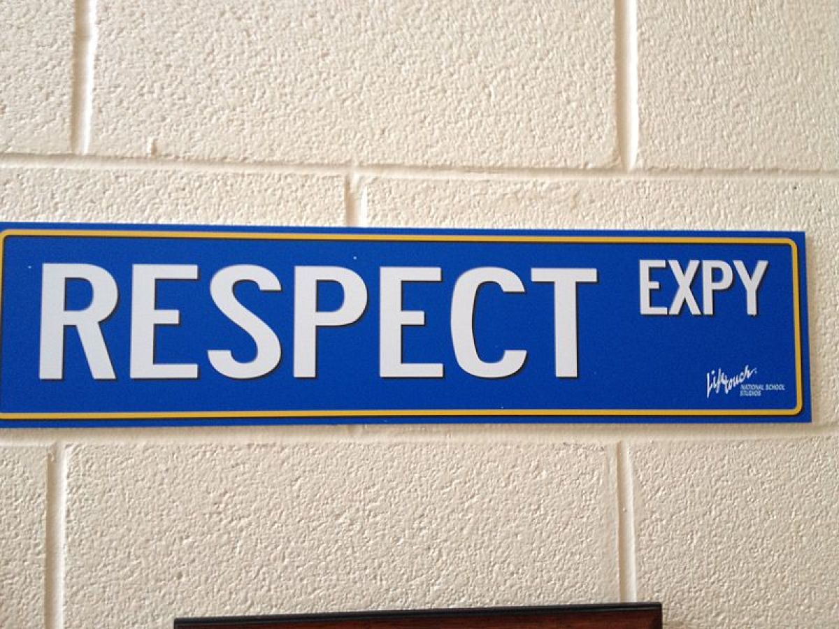 respect sign