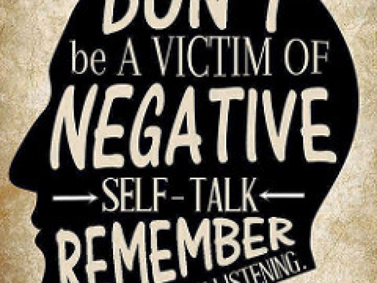 negative self perception examples