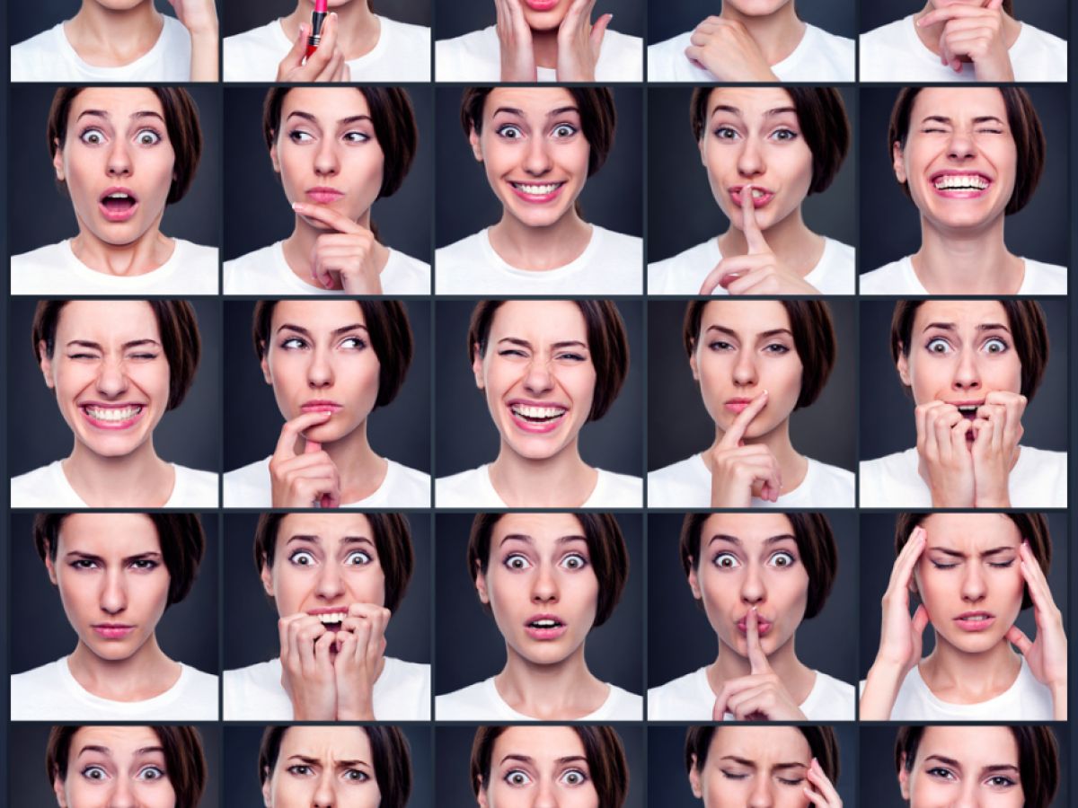 human emotion faces